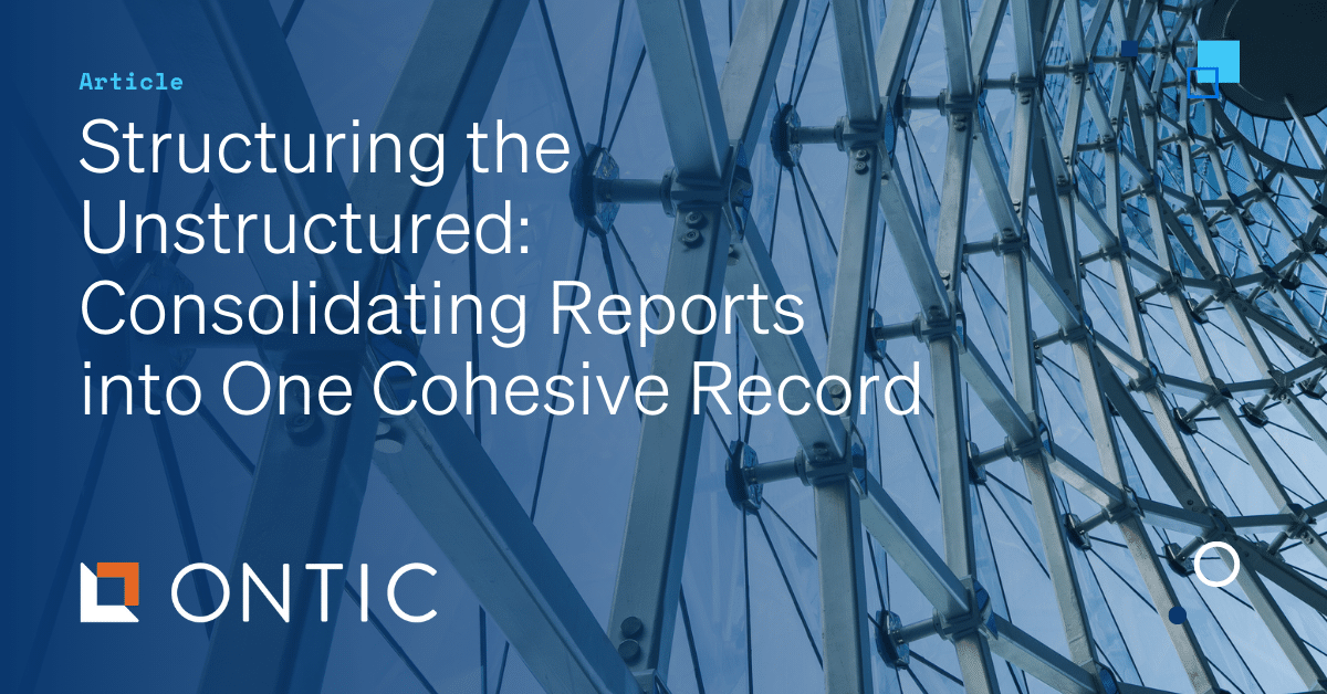 Structuring the Unstructured: Consolidating Reports into One Cohesive ...