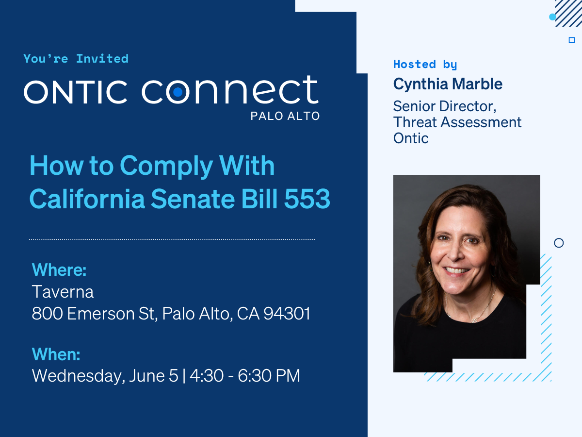 Ontic Connect: Palo Alto - Ontic