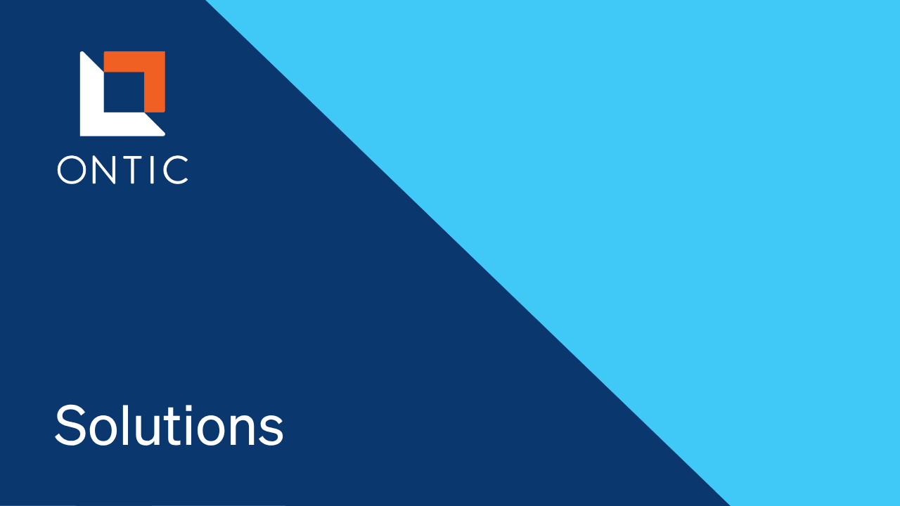 Solutions - Ontic